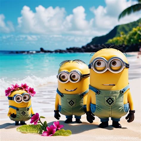 Vacaciones Minions Playa