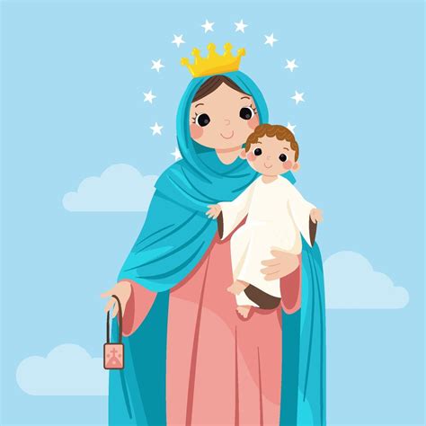 ¿quién Es La Virgen María Para Niños Aprende Su Palabra