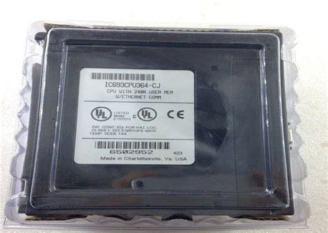 IC693CPU364 Modul Antarmuka Ethernet Modul Input Analog Delta Dengan Ethernet Comms