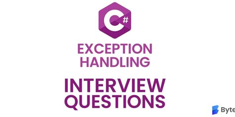 C Exception Handling Interview Questions And Answers Rdevto
