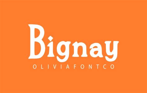 Bignay Font Free Font