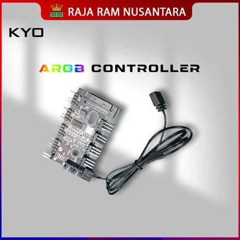 Promo Kyo Pwm Fan Controller 5v Argb Mainboard Sync Light Controller Diskon 23 Di Seller Mari