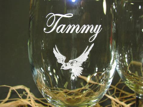 Personalized Wedding Ceremony Wine Box With 2 Custom Glasses Etsy