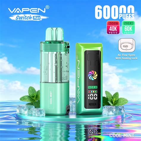 Vapen Switch Max 60k Unstoppable Endurance Explosive Clouds Vapen
