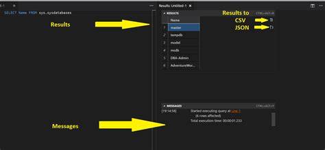 Running SQL Queries With Visual Studio Code
