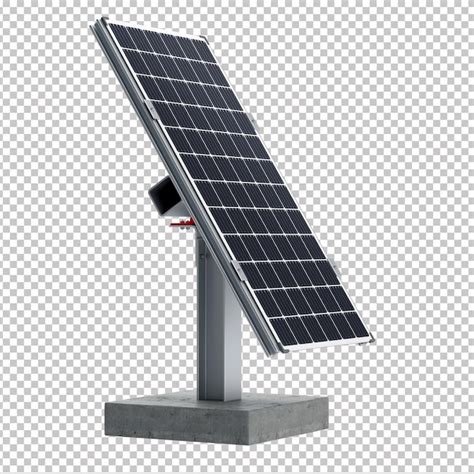 Premium Psd 3d Photovoltaic Solar Panel Cell Without Blue Reflection