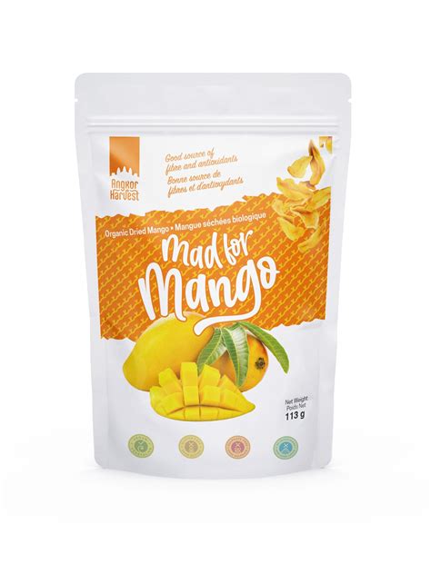 Organic Dried Mango Sliced Angkor Harvest