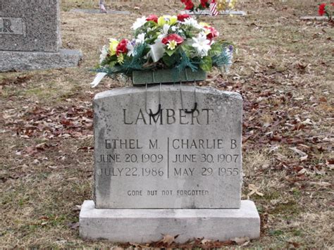 Charlie Blaine Lambert 1907 1955 Homenaje De Find A Grave
