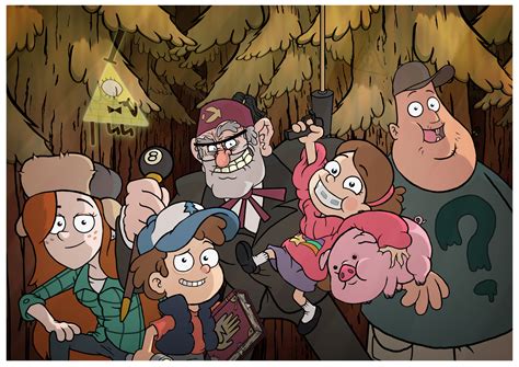 Artstation Gravity Falls Wish You Were Here