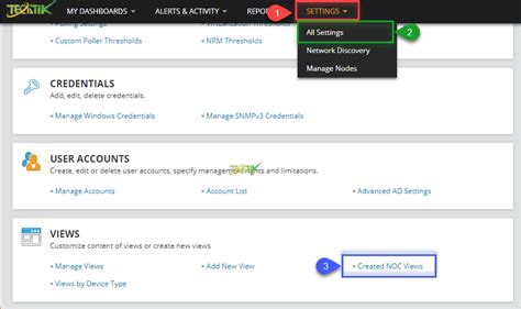 آشنایی با قابلیت Noc در Solarwinds