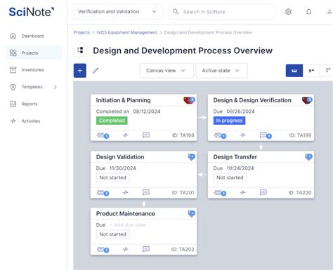 Scinote 1 Qms And Eln Solution For Medical Devices