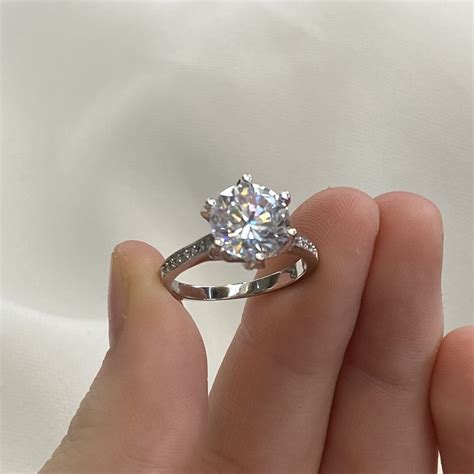 Silver Diamond Wedding Rings 60 Photos