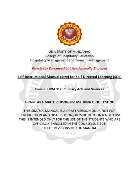 Hpc 101 Sim Week 1 3 Part 2 For Upload Download Free Pdf Knife Blade