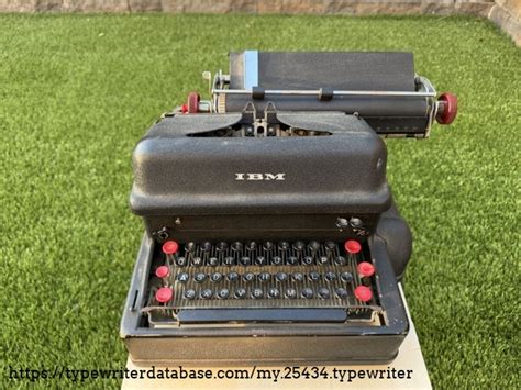 1941 Ibm Electromatic On The Typewriter Database 1941 Ibm Electromatic On The Typewriter Database