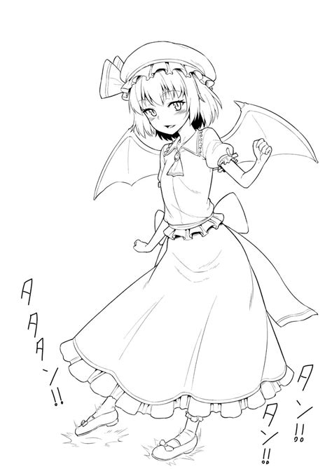 Remilia Scarlet Touhou Drawn By Kakone Danbooru