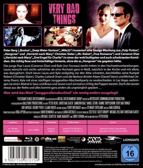 Very Bad Things Ej Svensk Text Blu Ray