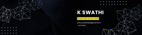 swathi k frontend developer expertise in html css javascript