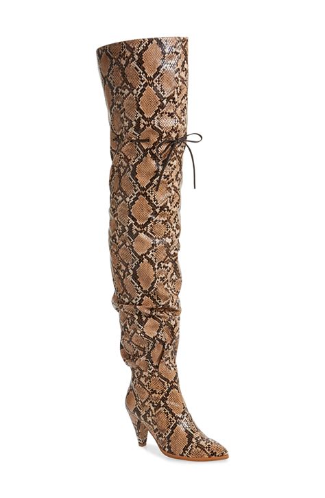Jeffrey Campbell Go Go Girl 2 Thigh High Boot Nordstrom Thigh High Boots Thigh Highs Boots