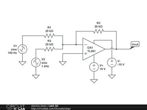 Lab2 Q2 Circuitlab