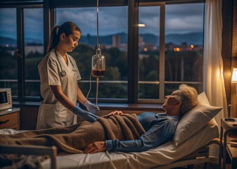 Nurses Administering Medication In Healthcare Setting Premium Ai