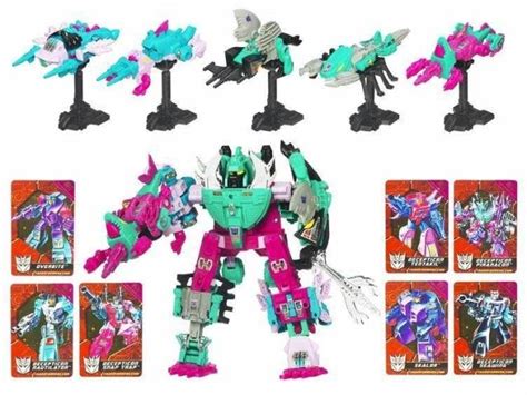 Decepticon Piranacon Seacons Set Commemorative Series Transformers Reissue Toygeek