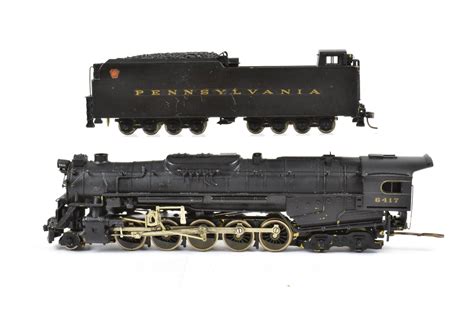 Ho Brass Hot Ho Train Co Prr Pennsylvania Railroad J1a 2 10 4 Cus