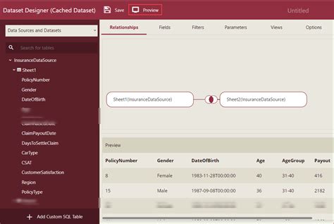 Create A Cached Dataset Wyn Documentation