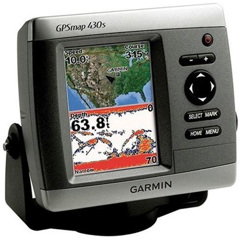 Marine GPS Sonar Garmin GPSMAP S Inch Waterproof Marine GPS And Chartplotter
