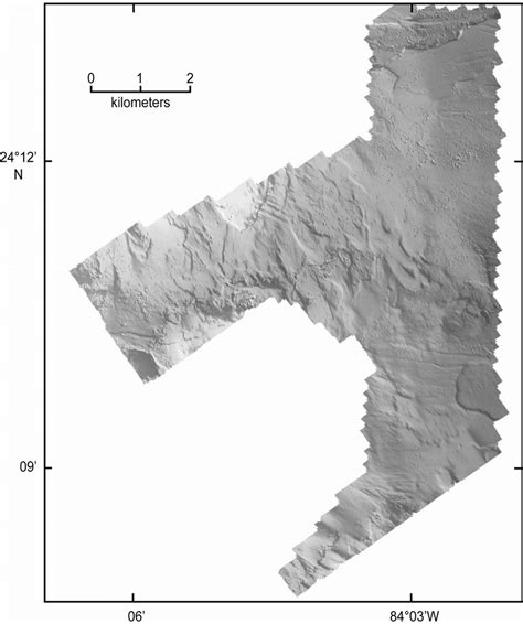 shaded relief map of bathymetry from the platform auv survey data are download scientific