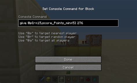 How To Create A Command Block Shop That Uses Xp As Money Redstone