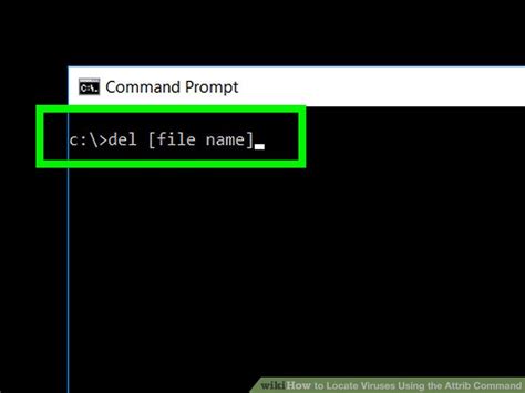 How To Locate Viruses Using The Attrib Command 11 Steps