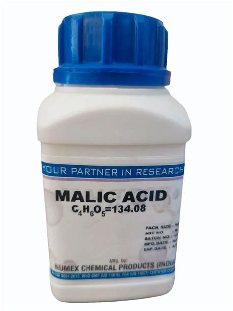 Malic Acid Powder For Laboratory Packaging Type Bottle At ₹ 600 Kg In Hapur