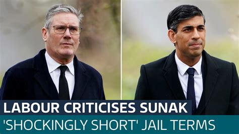 Labour Attacks Rishi Sunaks Handling Of Crime And Sentencing Latest