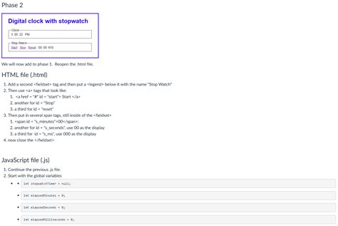 solved a stopwatch simulation understand the application in