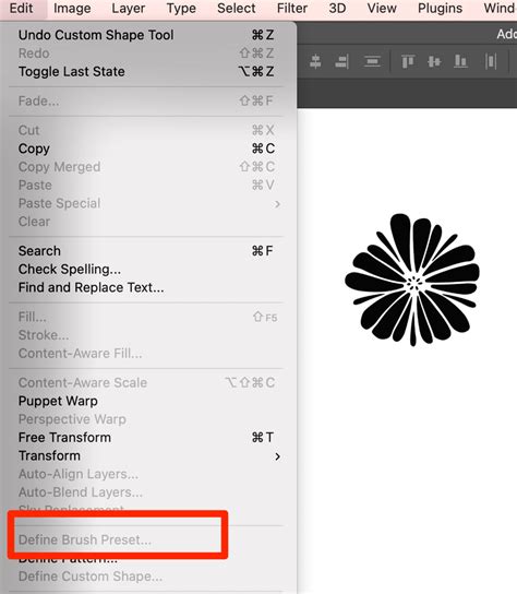 Photoshop Define Brush Preset Grayed Out 2 Solutions