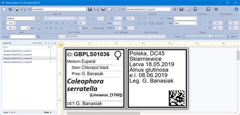 Tutorials Entomolabels