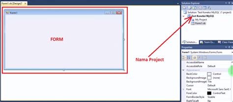 Kemudian Silahkan Anda Desain Form Anda Kurang Lebih Seperti Ini