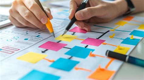 Effective Marketing Strategy Workflow Illustration Premium Ai