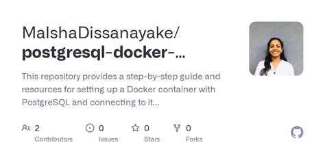 Github Malshadissanayakepostgresql Docker Dbeaver Guide This