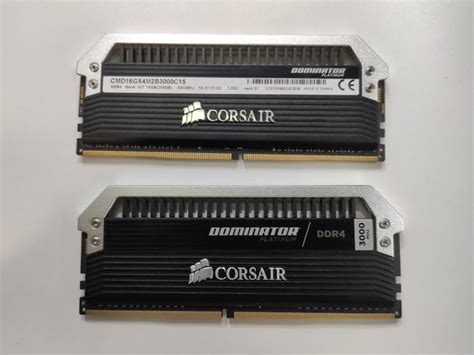 رم 16 گیگ Corsair Dominator Platinum Ddr4 3000mhz استوک شهرکامپیوتر
