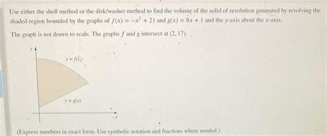 solved use either the shell method or the disk washer method