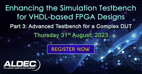 Aldec On Linkedin Events Schedule