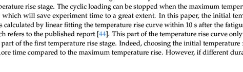 Summarized Results Of Fatigue Limit Obtained By Using The Luong Method Download Scientific