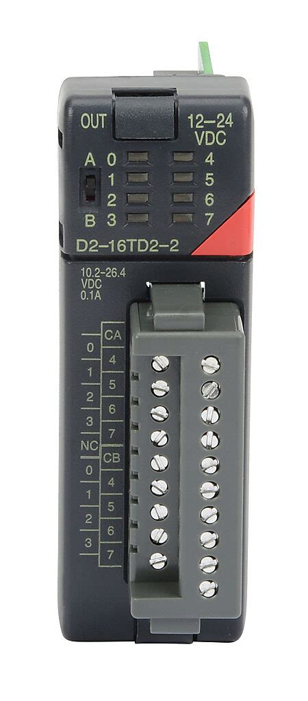 D2 16td2 2 Dl205 Discrete Output Module 16 Pt 12 24 Vdc Pn D2