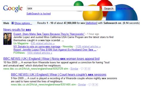 Google Parental Controls Lock SafeSearch
