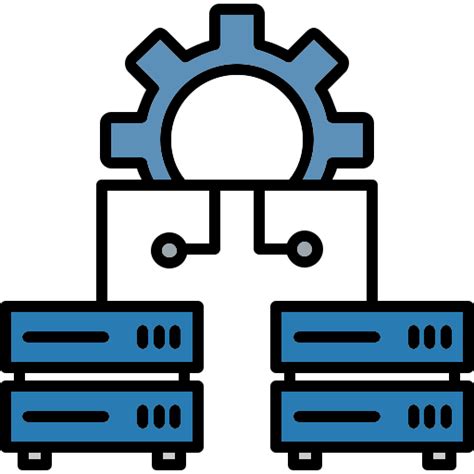 Database Management Generic Color Lineal Color Icon