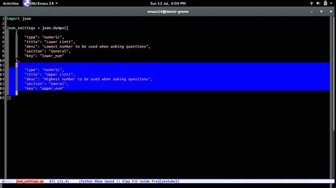 Kivy Tutorial Part 11 Creating App Settings Youtube