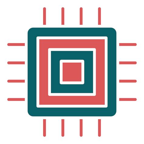 Premium Vector Vector Design Microprocessor Icon Style