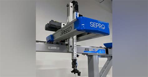 Sepro Top Entry Robot Now Uses Air More Efficiently Plastics