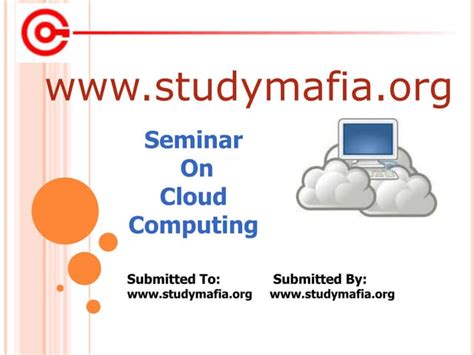 Cloud Computing Ppt 1pptx Cloud Computing Internet